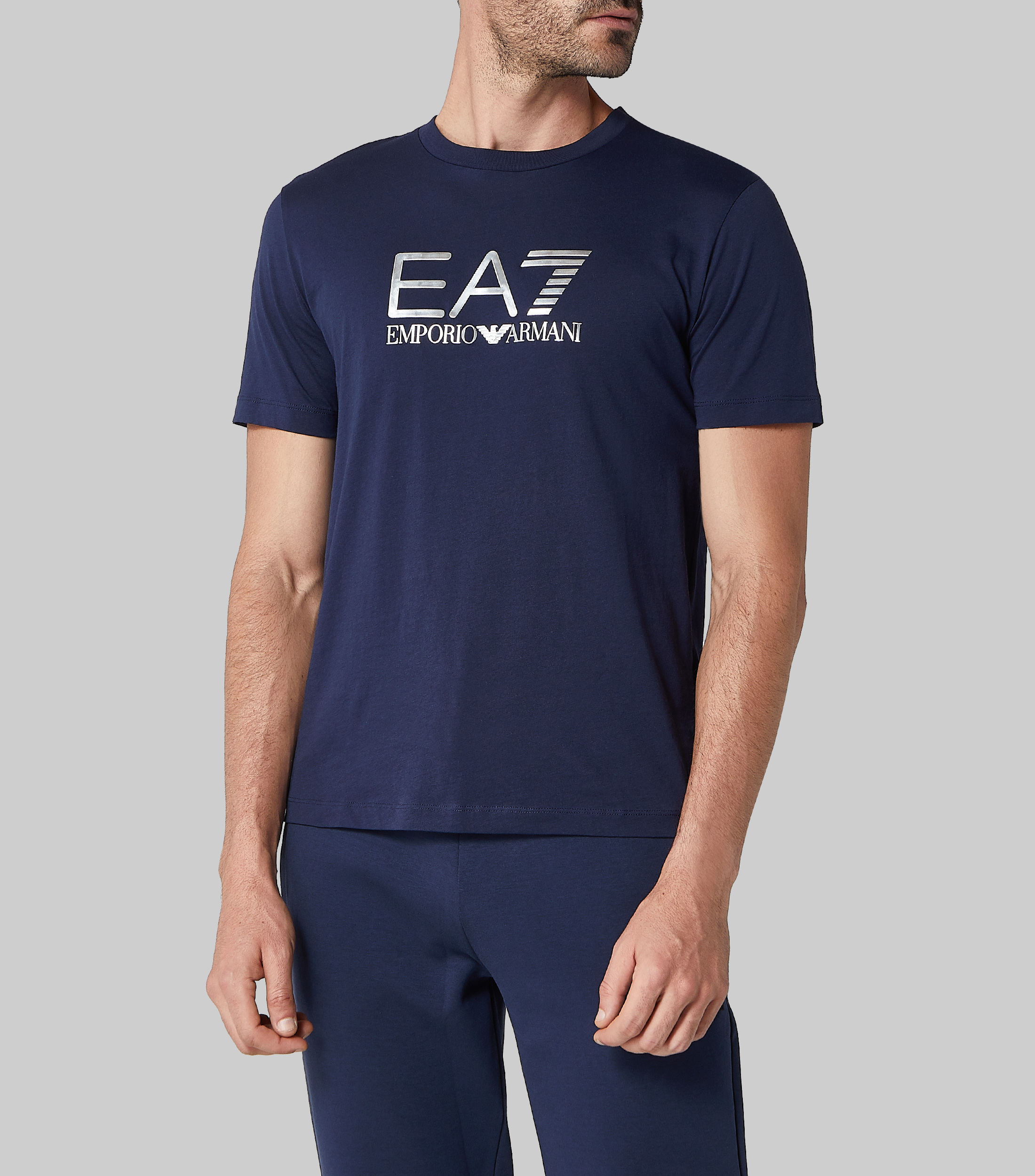 EA7 Emporio Armani: Playera Cuello Redondo Manga Corta Hombre | El Palacio de Hierro